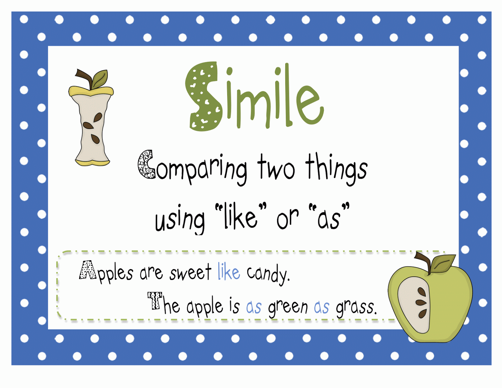 Buzzing with Ms. B: A Christmas Story and Figurative Language Freebies