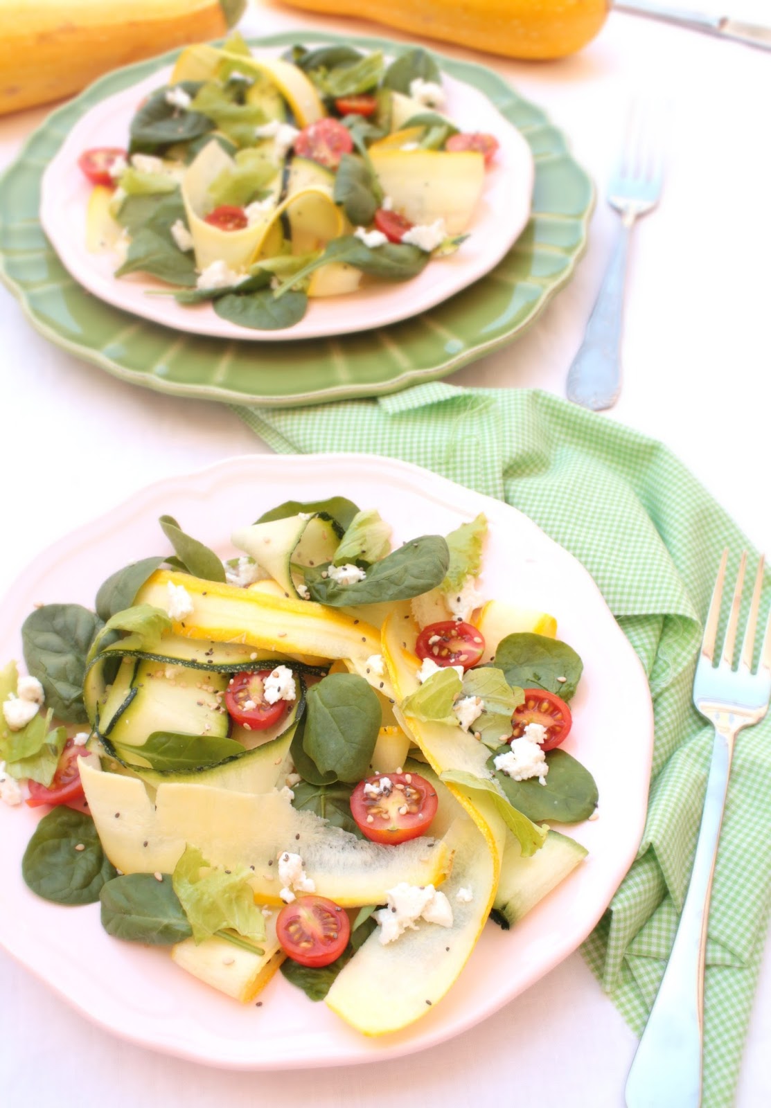 Nem acredito que é saudável!: Salada de Courgette . Zucchini Salad