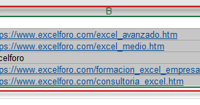 VBA: Modificar Hyperlinks en Excel | EXCEL FORO: Un blog de Excel