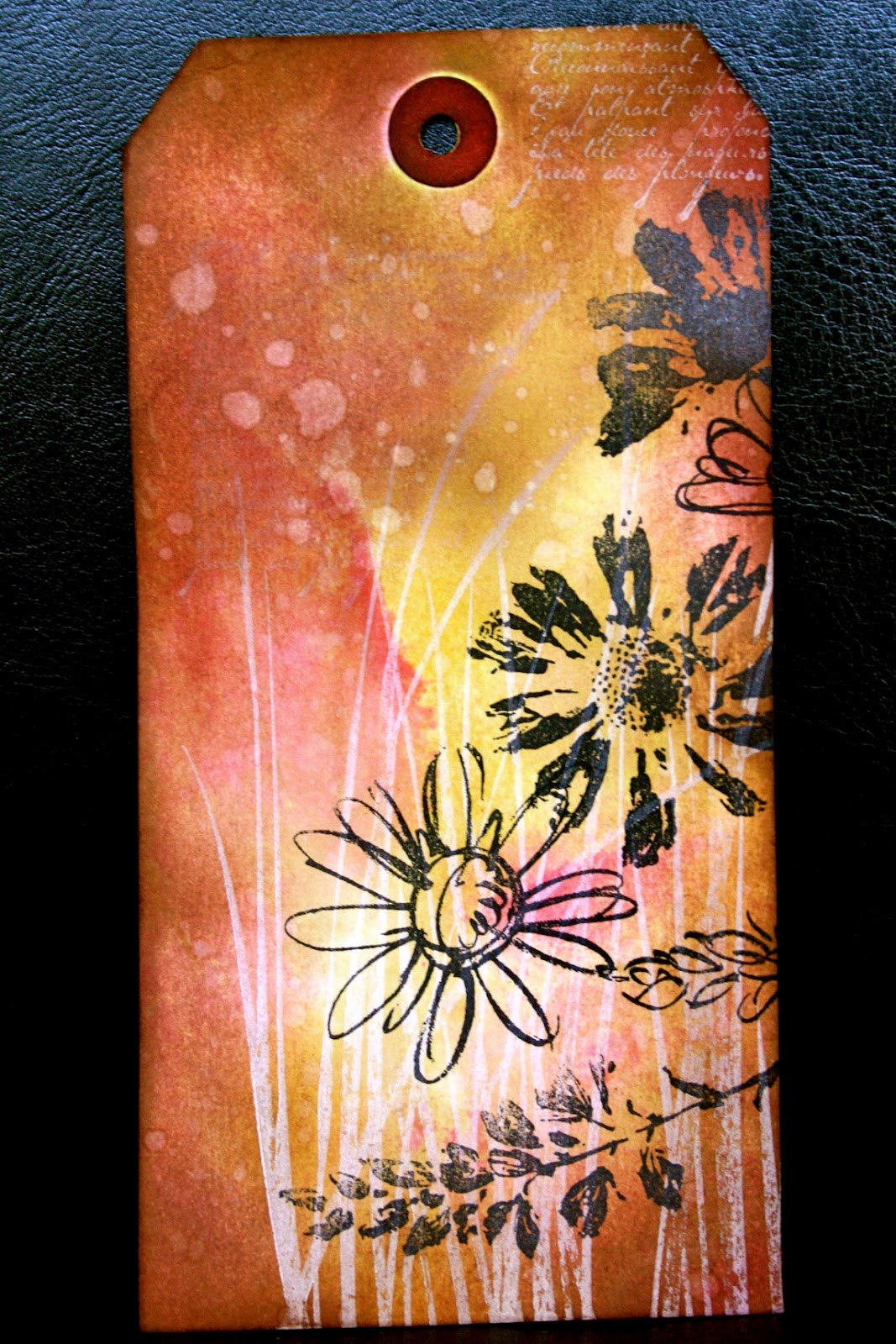 Hokiecoyote Blog: Stamping with Craft Ink