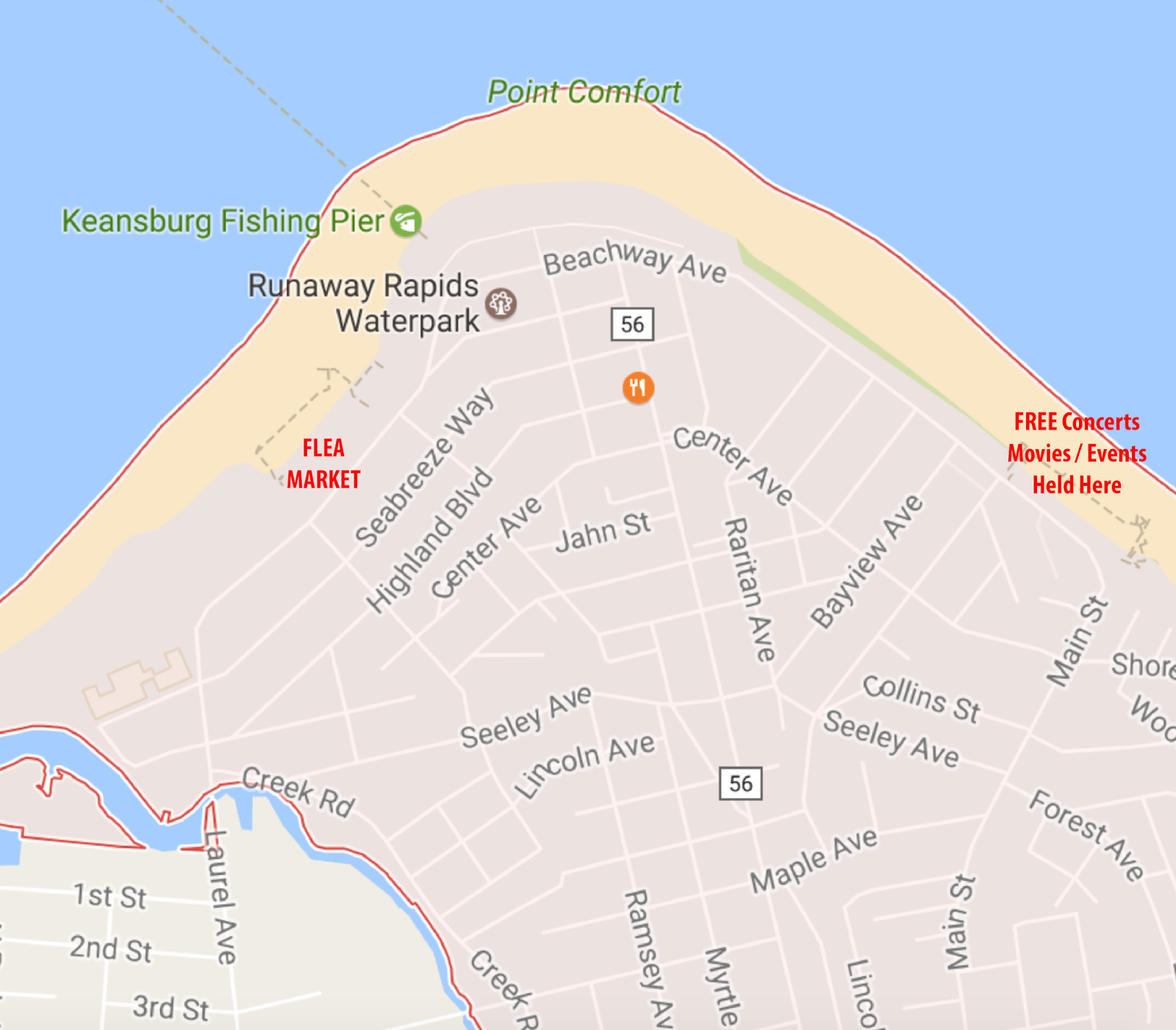 The Keansburg Connection: Events