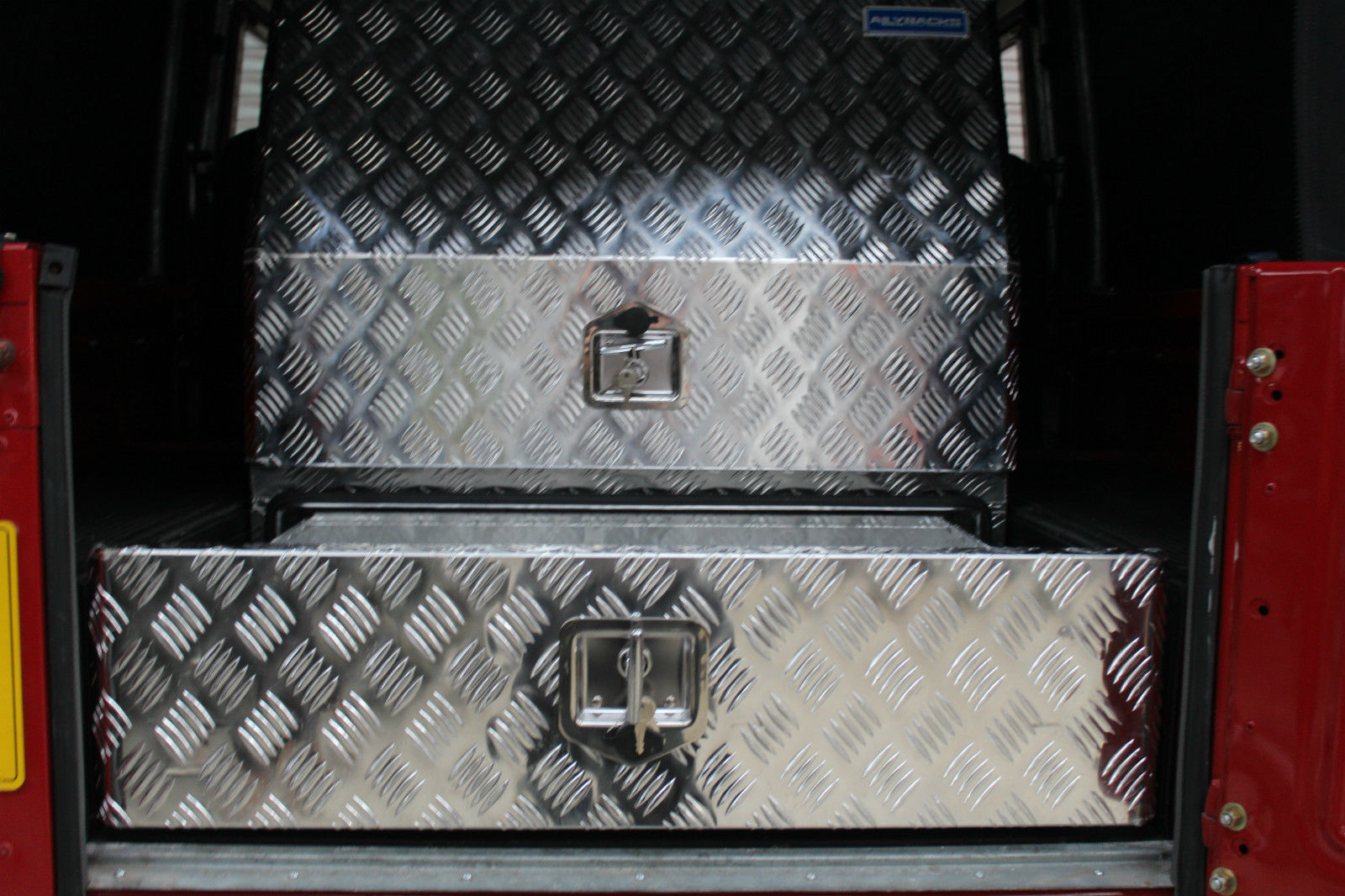 Landrover Defender: ALUMINIUM TOOL BOX CHEST VAULT WITH DRAWER ALLYBACK ...