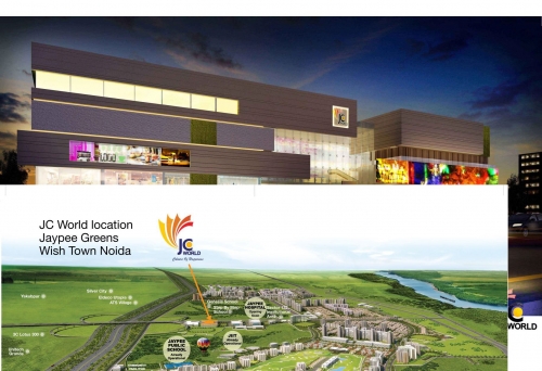 JC World Mall Noida Wish Town, Commercial property in noida sector 128 ...