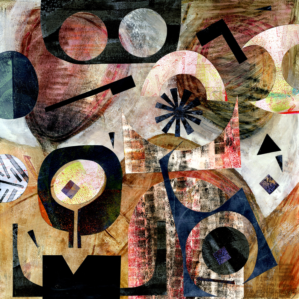 Michèle Brown Artist - The Old Cells Studio: Two collages