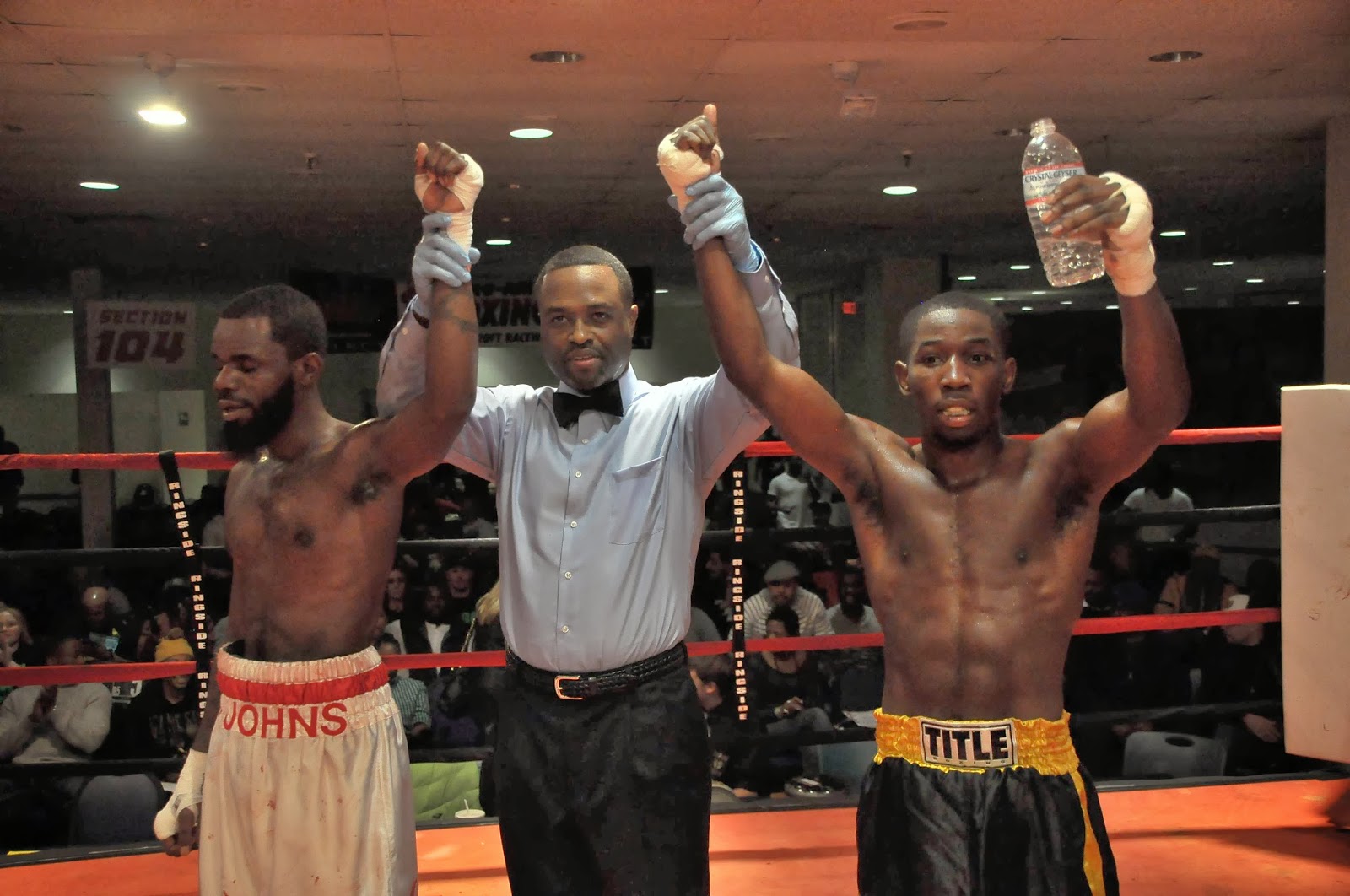 Boxing Along The Beltway: Johns And McIntyre Battle To Draw!