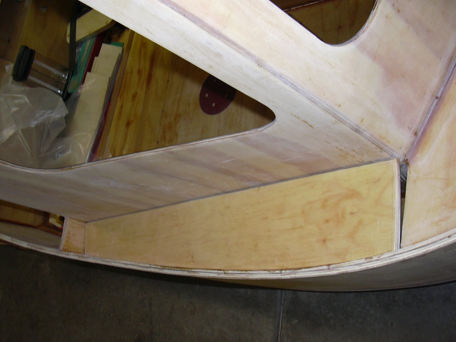 Todd's Mini-Tug Boat Building Journal: Cabin Top Epoxied/Side Decks ...