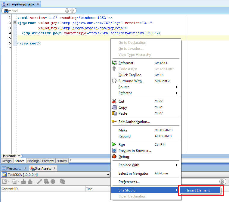 Hostile Coding: Oracle UCM: Site Studio for eXternal Applications (Part 3)