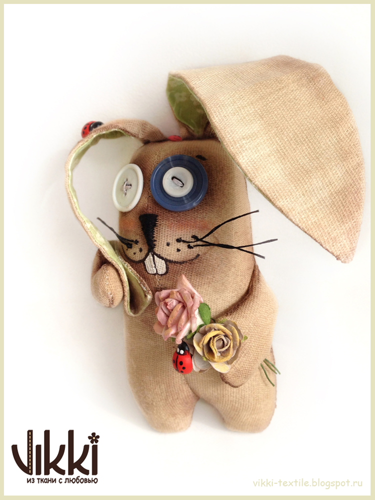 Чердачный зай и VIKKI|VIKKI из ткани с любовью