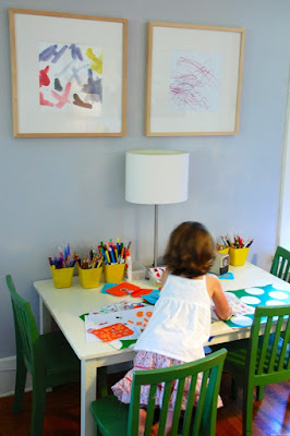 Little Learning Spaces: An Art Station! | Preschool Powol Packets