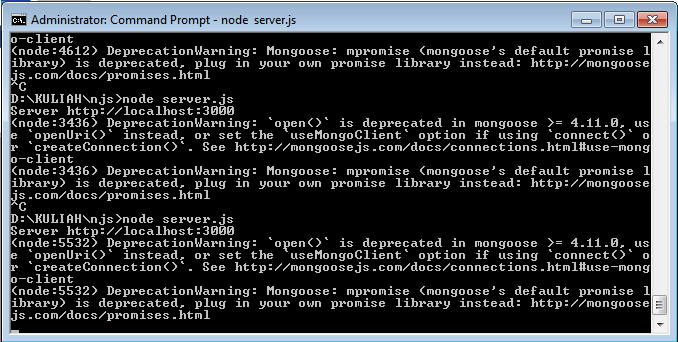 Tutorial RESTFul Web Service menggunakan NodeJS dan AngularJS