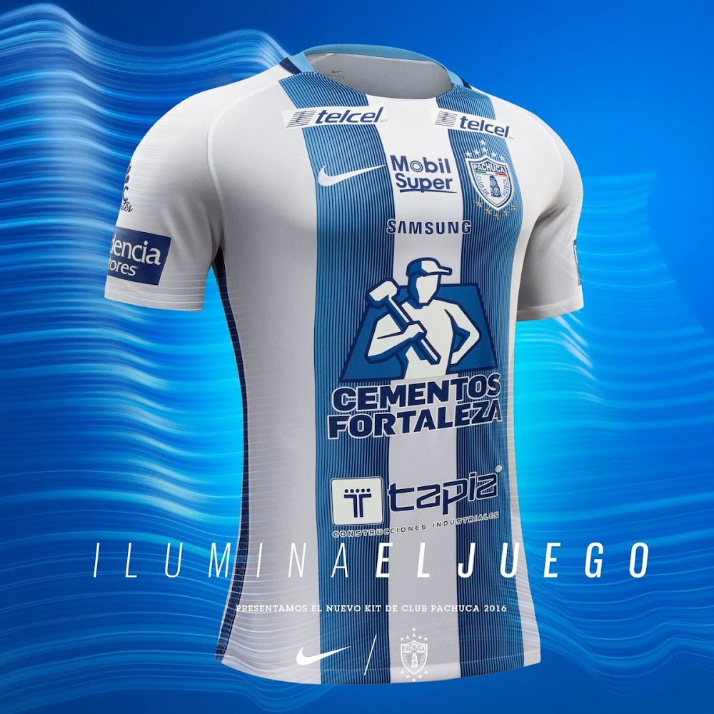 Club Pachuca 2016-17 Home Kit Released - Footy Headlines