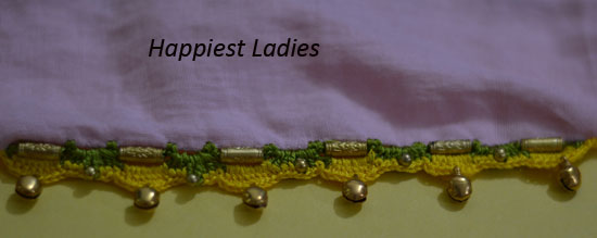 25 Saree Crochet Designs – DIY - Happiest Ladies