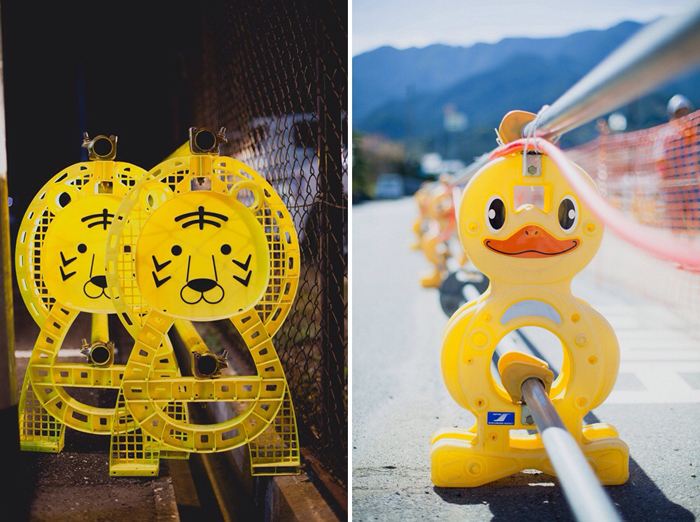 Burntfeather: Japanese Cute Road Work Barriers