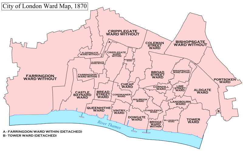 Time Present and Time Past: The Wards of Old London: Portsoken ...