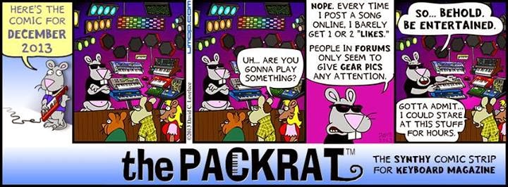 MATRIXSYNTH: December 2013 The Packrat Comic Strip