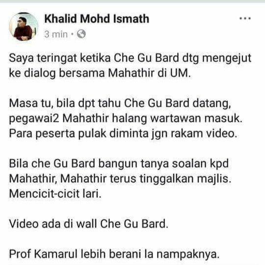 MMI: Hebat Ke Mahathir Bila Terjah Forum Sinar