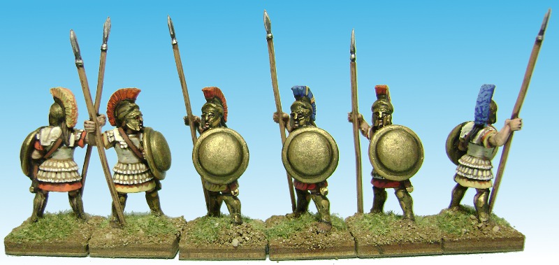 Igwarg Studio: Greek Hoplites and Etruscan Cavalry
