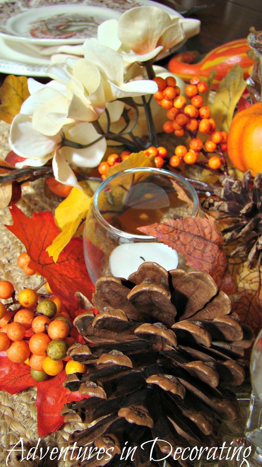 Adventures in Decorating: Fall Dining Room