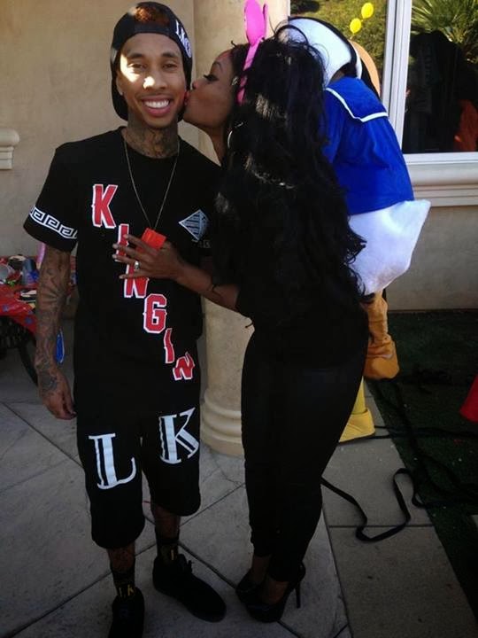 Mááry: [Fotos]Pré-Festa do King Cairo filho do Rapper Tyga com a Blac Chyna