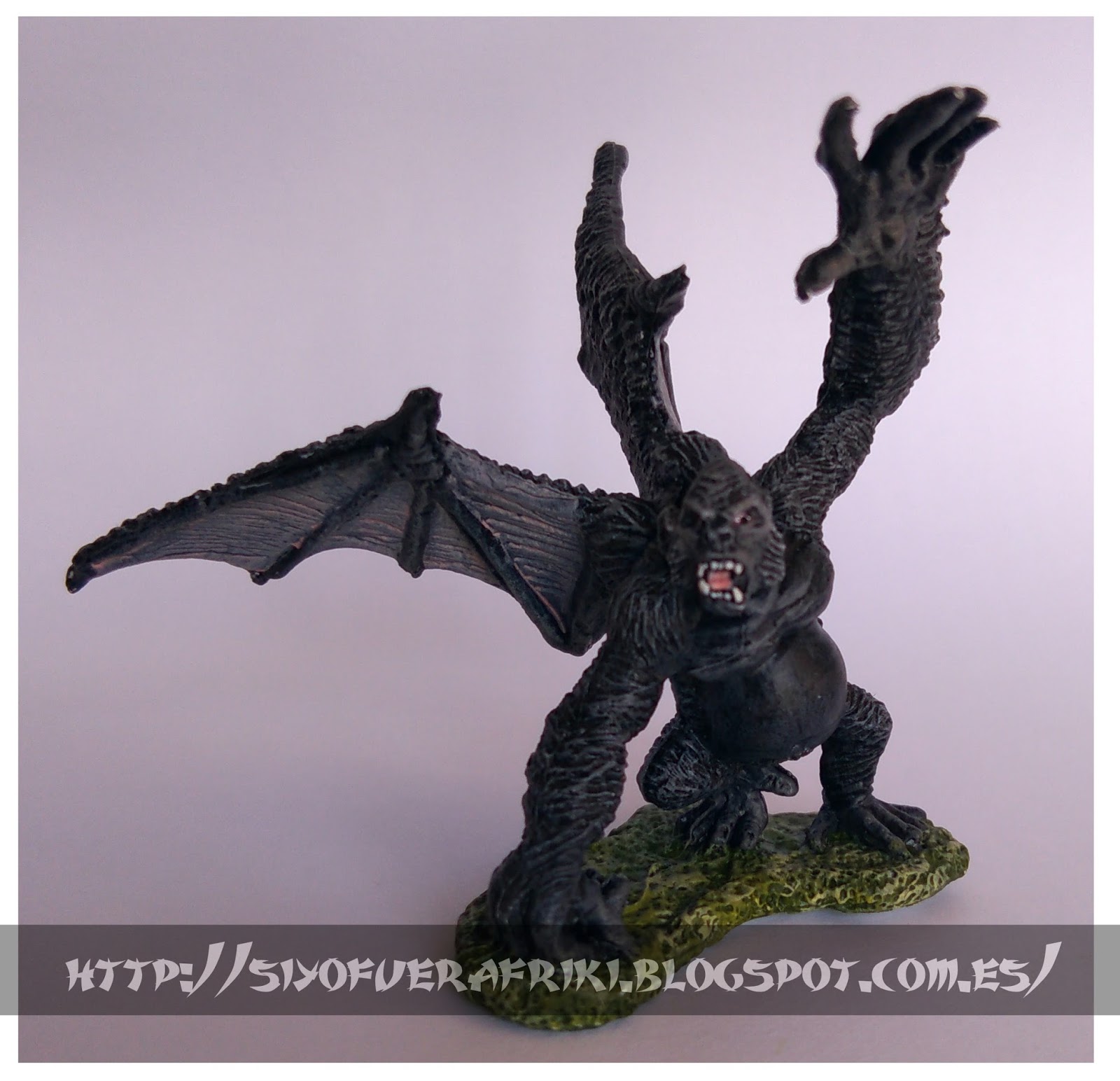 Si yo fuera friki...: Reaper miniatures(Bones): Demon Ape