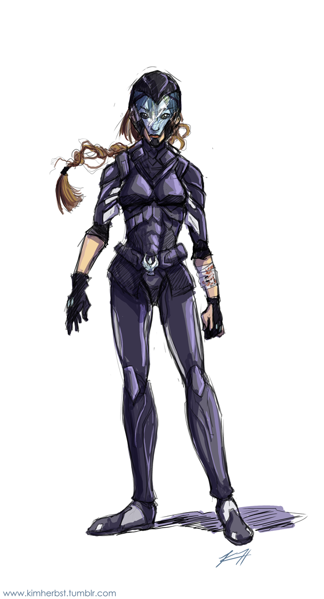 Kim Herbst - Illustration: Mockingjay Armor