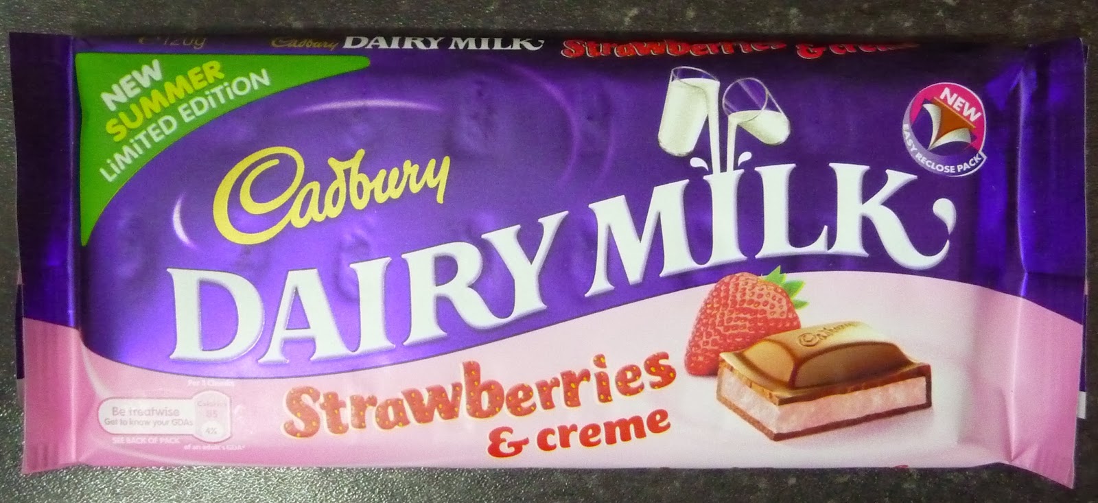 Something to look forward to: Cadbury Dairy Milk: Strawberries & creme