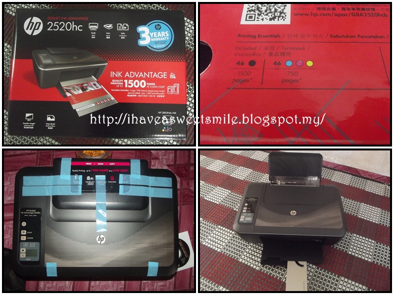 Printer HP 2520 yang sangat menjimatkan!!
