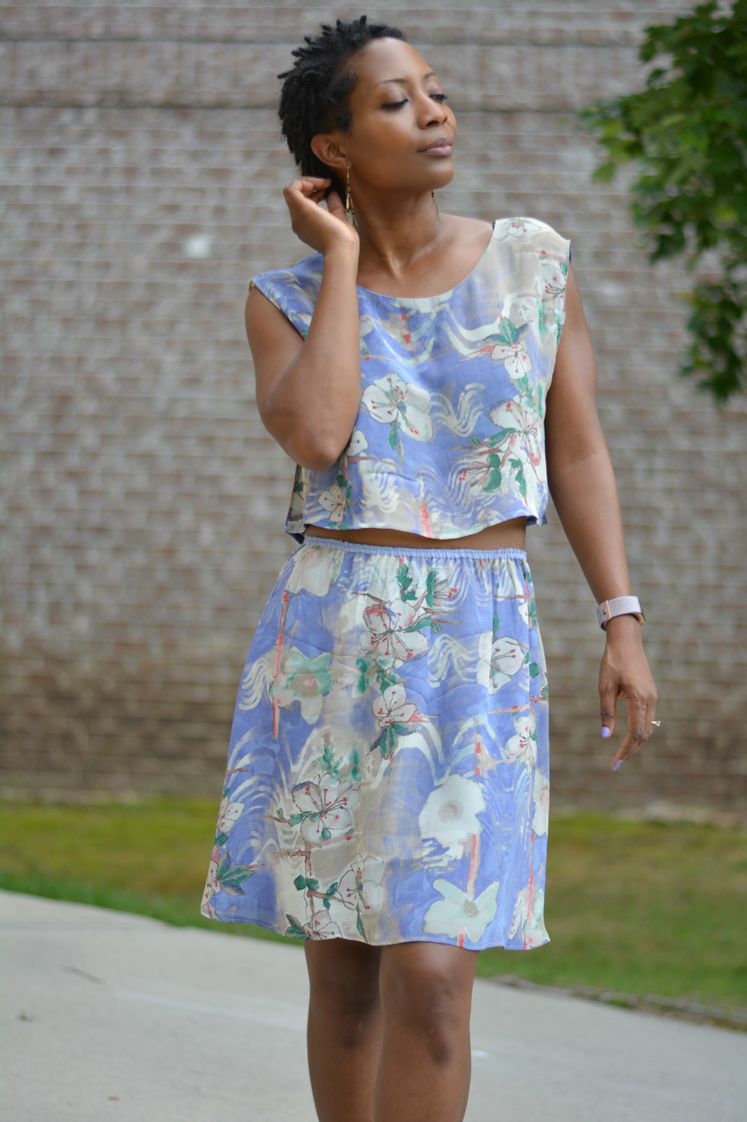 Refashion Dowdy Thrift Dress Into Cute Matching Set | Thriftanista in ...