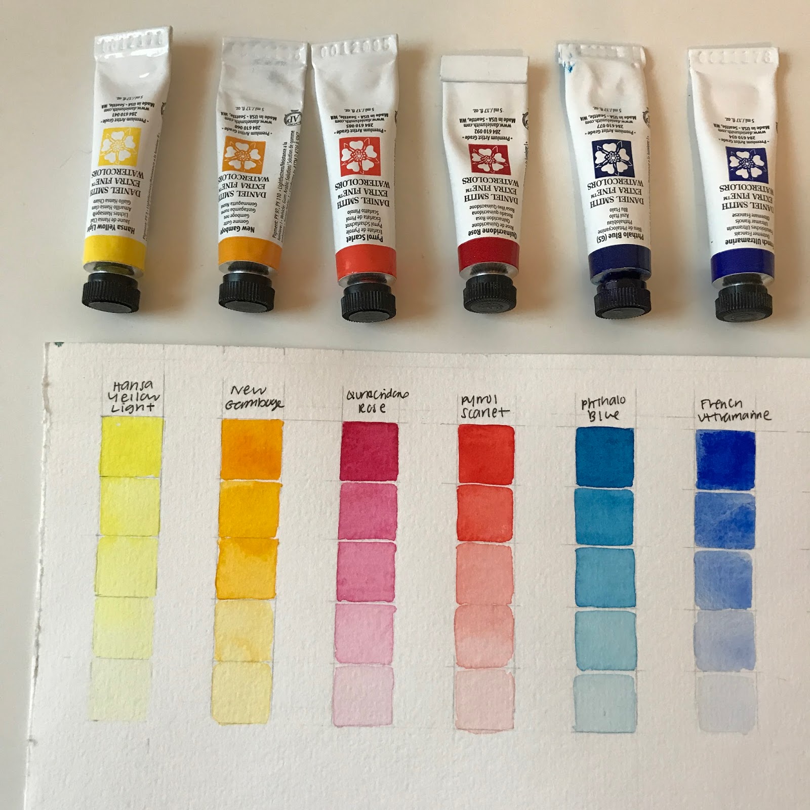 Review: Daniel Smith Extra Fine Essentials Introductory Watercolor Set