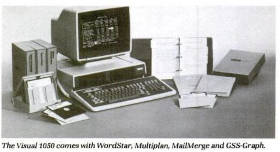 Eight Bit World of 1984: Visual Technology Earliest Press Release