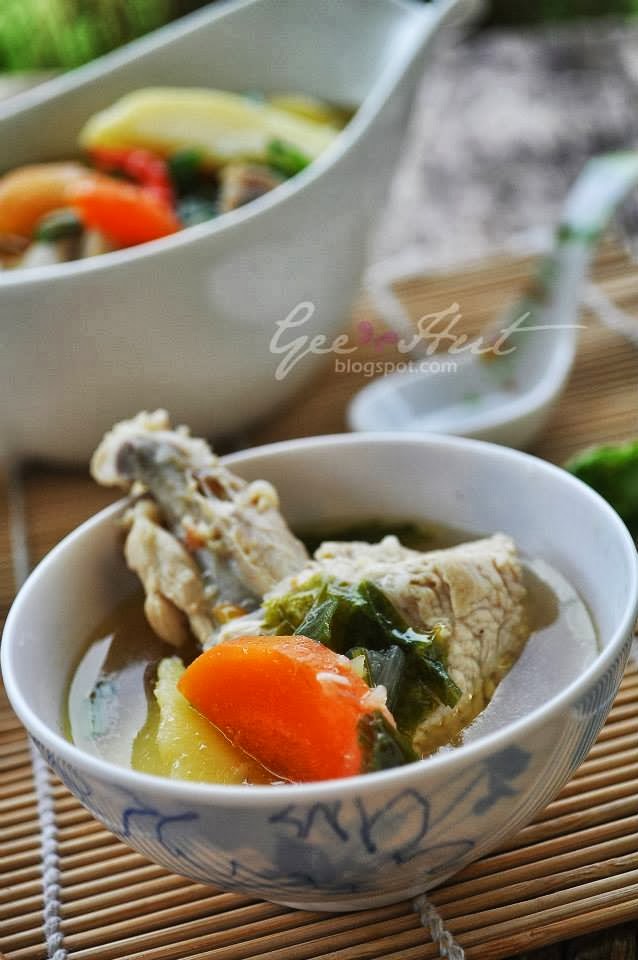 GeeHut: Sup ayam simple