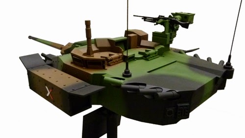 WARFARE TECHNOLOGY: Nexter T40 Two Men Turret with CTA 40 Gun