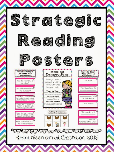 Middle Grades Maven: Strategic Reading Posters