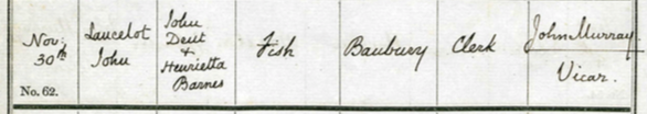 Windsor Fish family History 1700 - 2018 England: Venerable LANCELOT ...