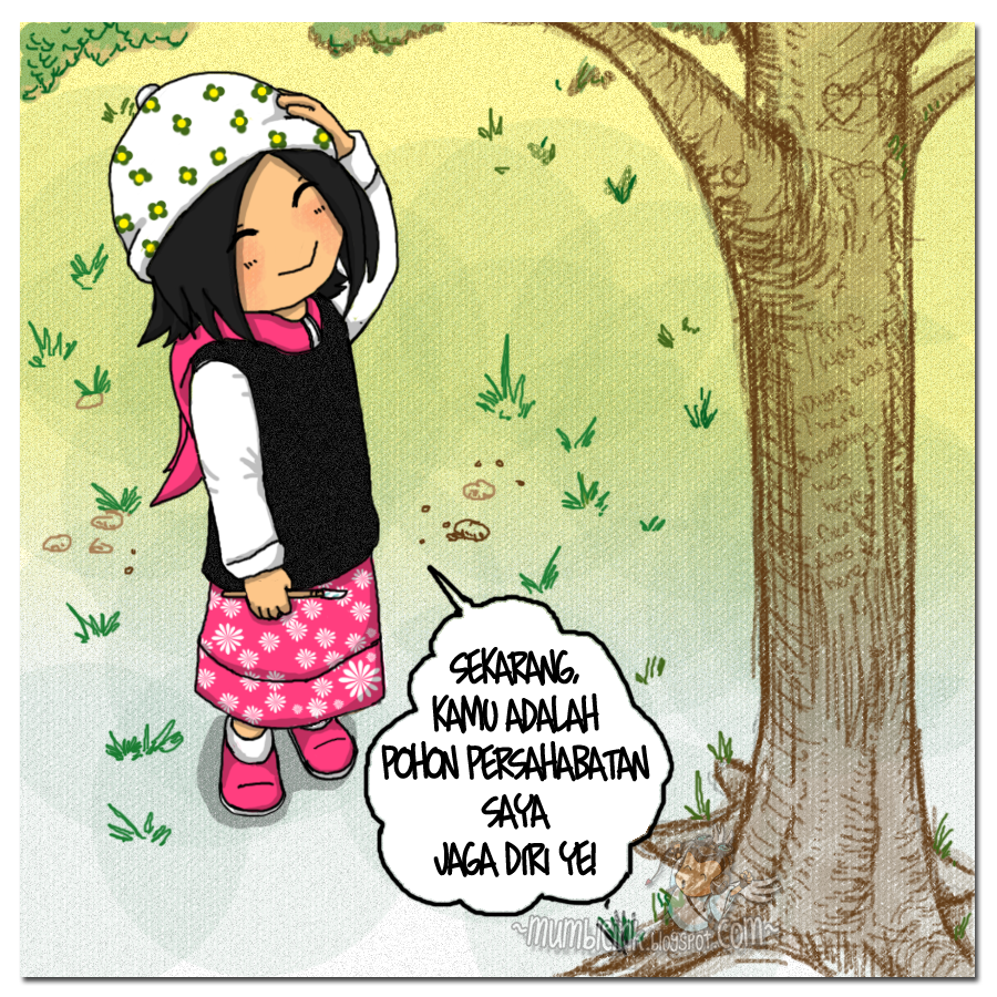 Gadis Misteri: Blog-blog yang memiliki doodle COMEL