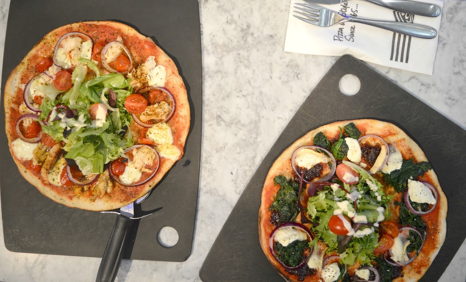 Healthy Eating at Pizza Express Metrocentre | New Girl in Toon