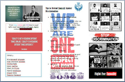 Hayzkul Lyf: Discrimination brochure 1