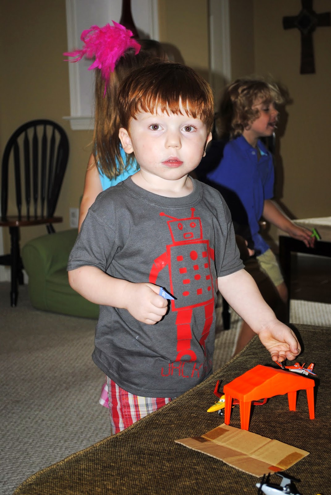 "A day in the life of Jackson & Stone..." : Jackson's 3rd Birthday Party!!