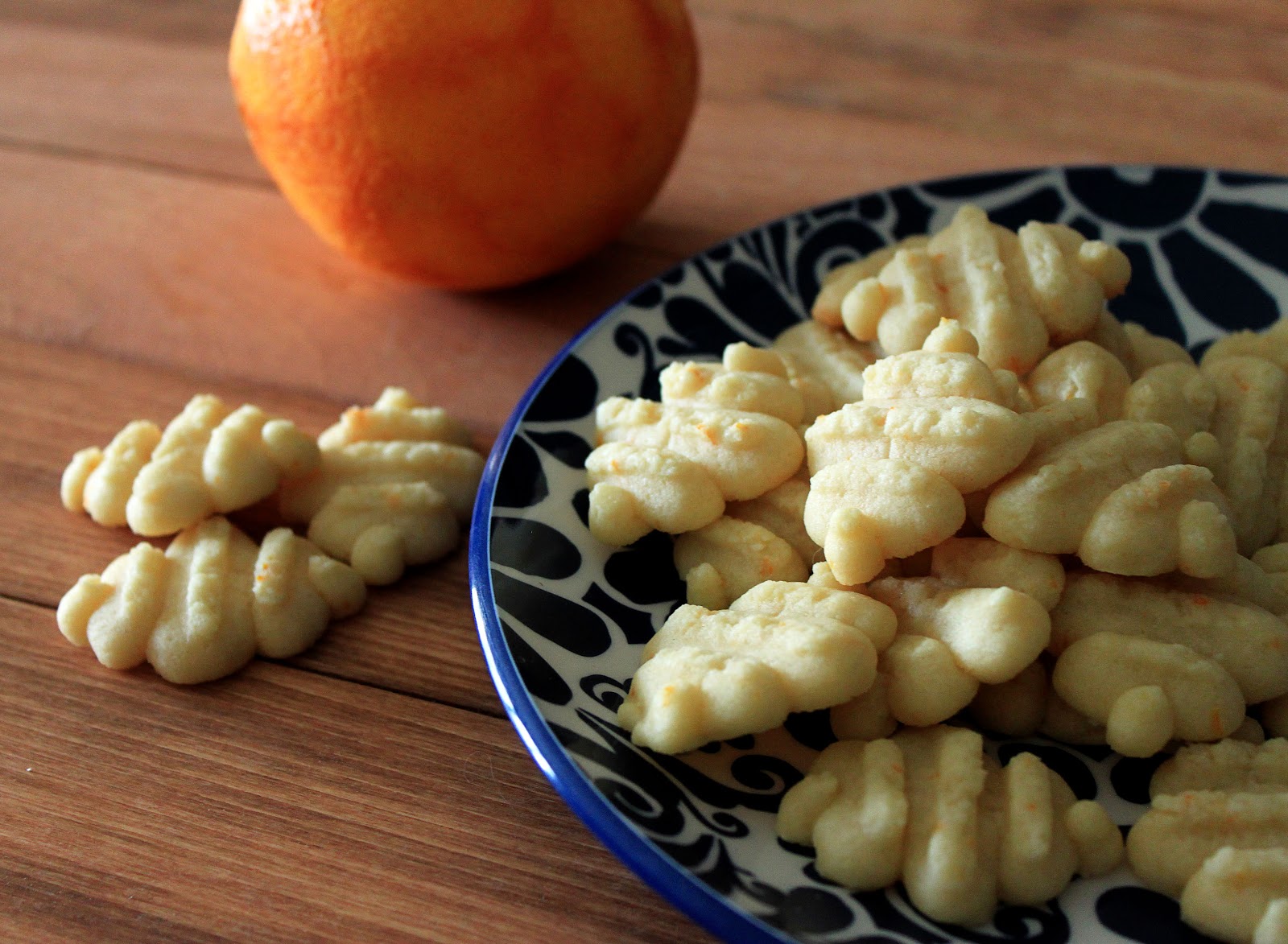 The Busty Baker: Orange Spritz Cookies