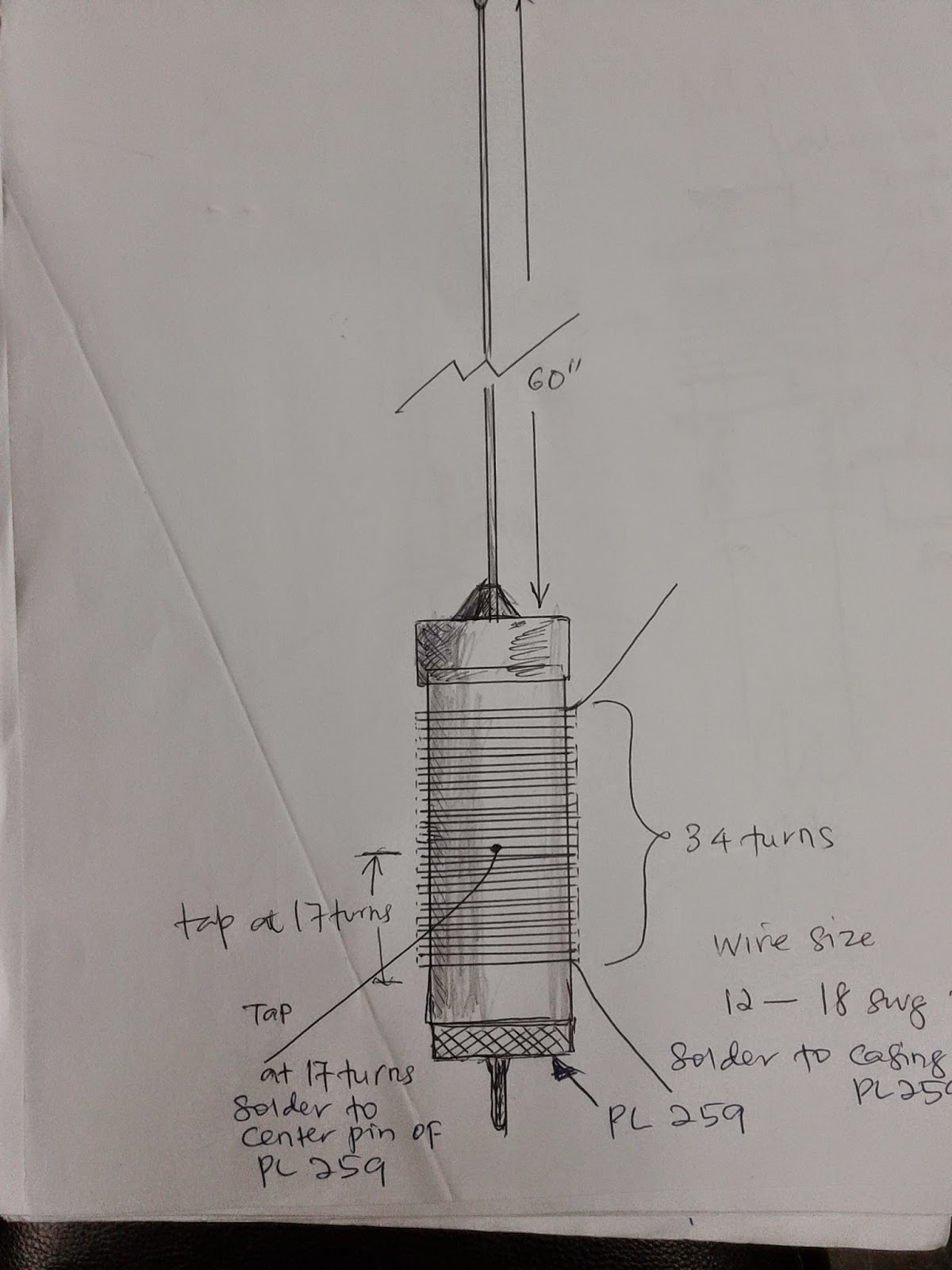 CB RADIO 113DT104 113MB104 : CB 27MHZ MOBILE ANTENNA HOMEBREW