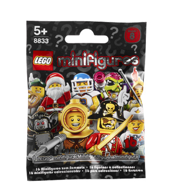 LEGO Minifigure Series packaging - is there a rule in a colour ...