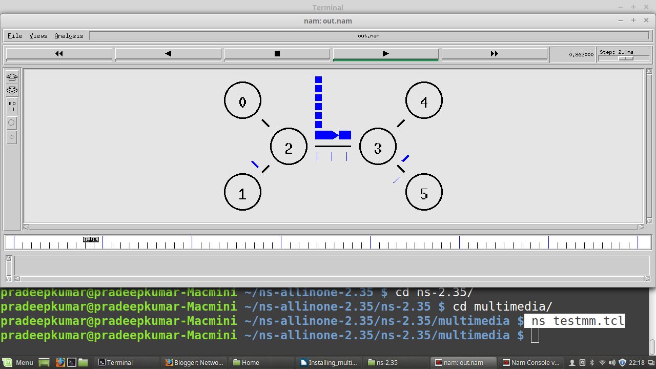 Adding a New Agent and Application in Network Simulator 2 (NS2)