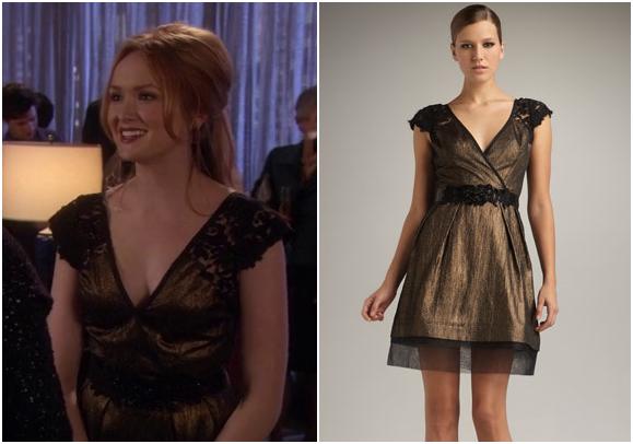 Gossip Girl: Season 5 Episode 18 Charlie's Rhodes/ Ivy Dickens Dress ...