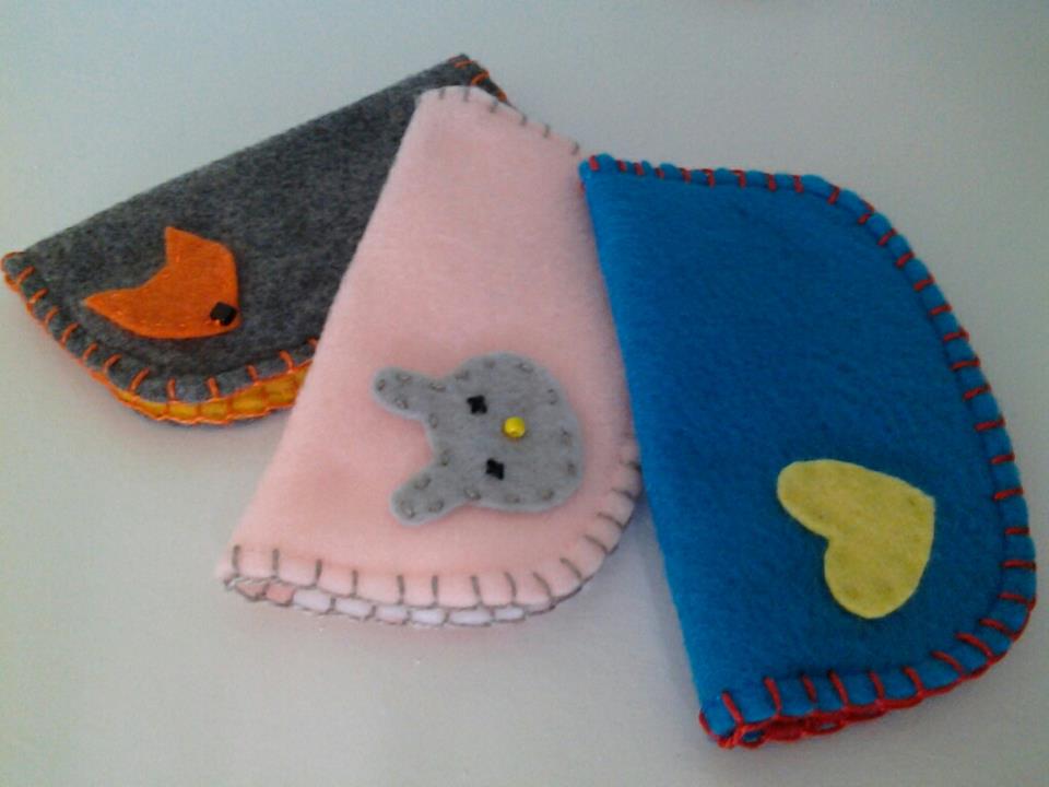 Sew in love with craft: Animal little felt wallets