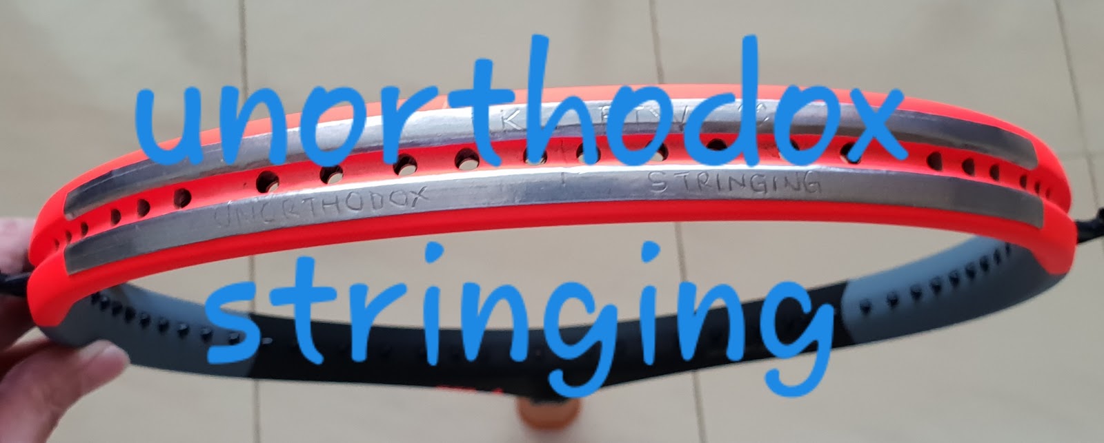 Unorthodox Stringing: Wilson Clash Customization