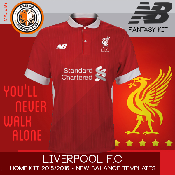 Design Football Club: Liverpool - New Balance 2015/2016