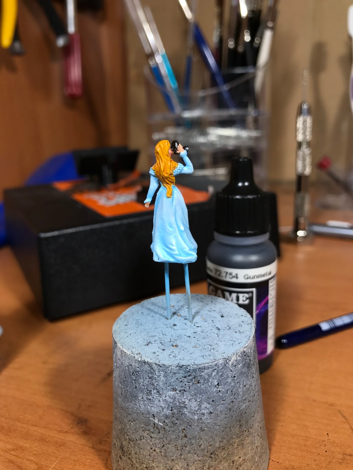 Darchangel Miniatures: WIP: Lady Eliza Farrow