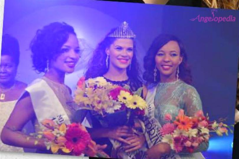 Steffi Van Wyk is crowned Miss Namibia 2015