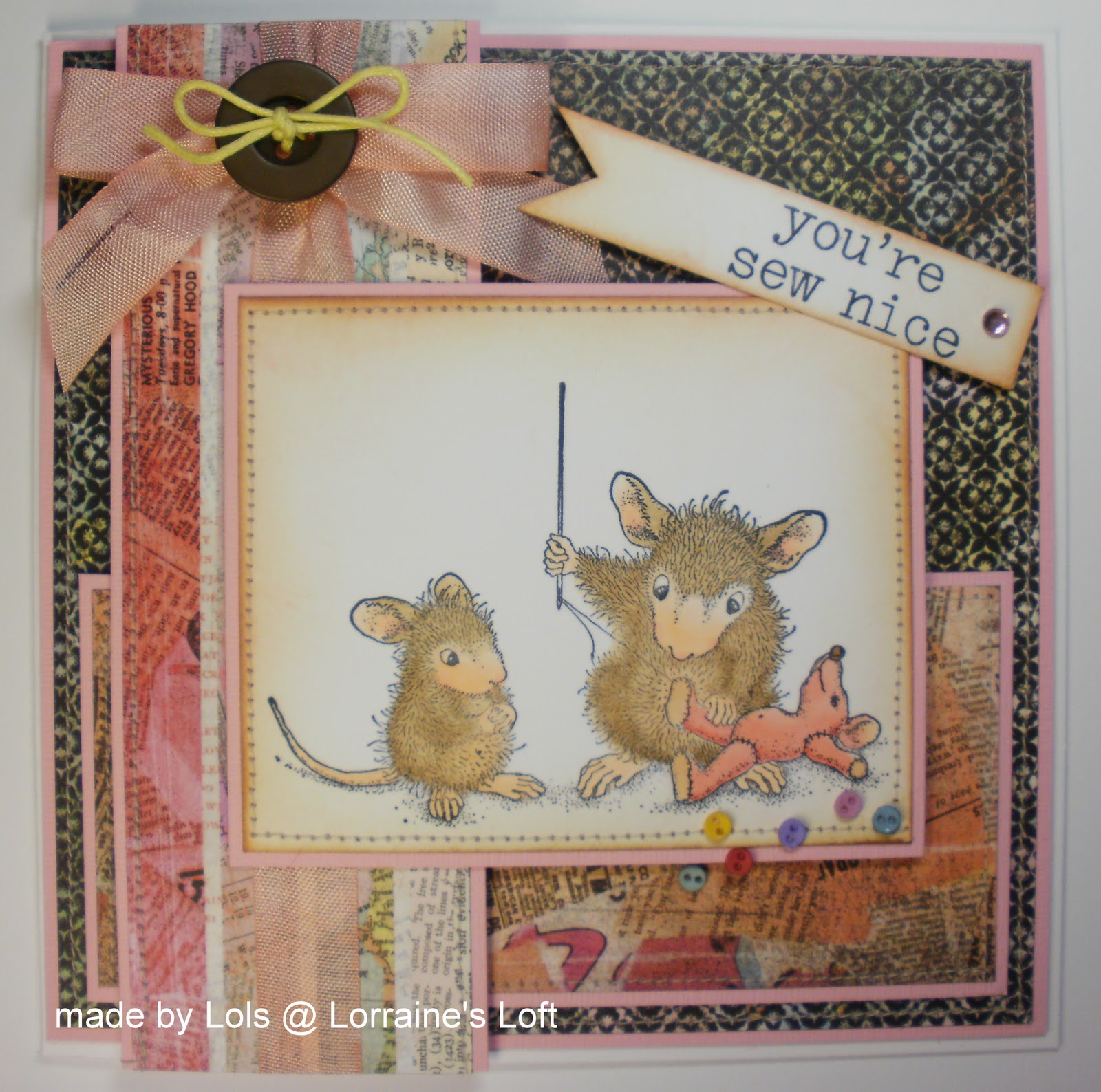 Simon Says Stamp Challenge: Simon Says ,,,, BUTTONS :-)