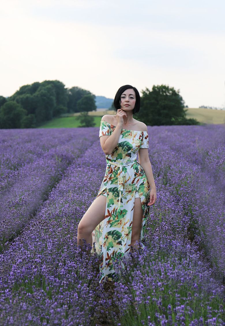 Aleksandra Ladygin: LAVENDER FIELD IN GERMANY